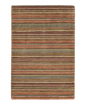 DASH & ALBERT Dash Albert Annie Selke Rda080 Brindle Stripe Area Rug, 5'0x8'0