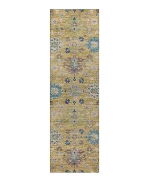 DALYN RUG COMPANY Silk Road Sr3 Runner Area Rug, 2'3x7'6 - Yellow