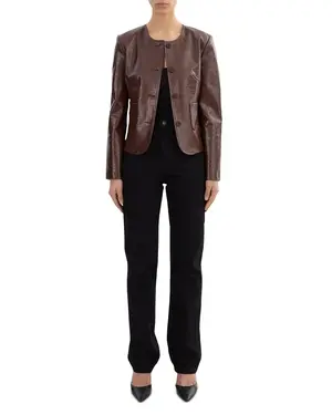 LAMARQUE Faux Leather Jacket