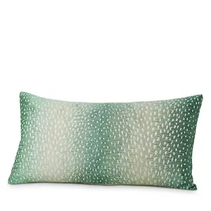 SKY Antelope Embroidered Decorative Pillow, 14 X 26 - Leaf