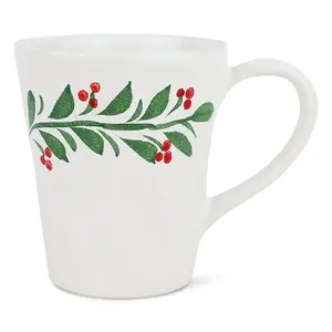 VIETRI Aria Holiday Mug - Green