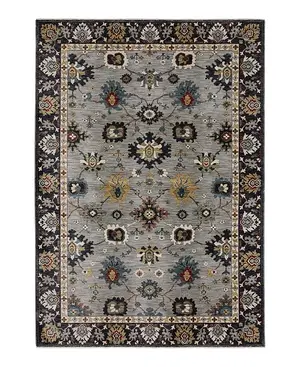 ORIENTAL WEAVERS Eliana Eli08 Area Rug, 3'3x5 - Blue