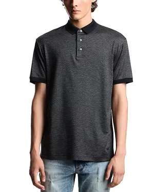 Emporio Armani Two Tone Polo Shirt