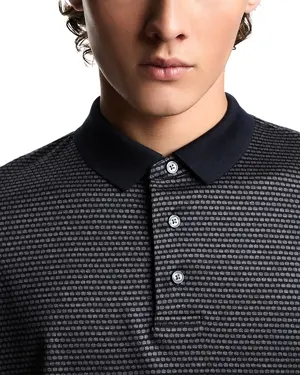Emporio Armani Two Tone Polo Shirt