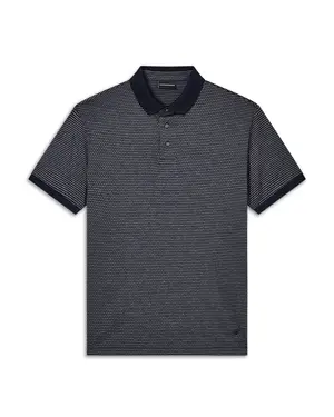 Emporio Armani Two Tone Polo Shirt