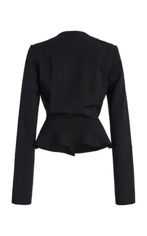 COLLEEN ALLEN Keyhole Wool Jacket