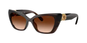 SWAROVSKI SK6047 Sunglasses Brown Gradient