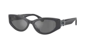 SWAROVSKI Sunglasses - Grey Mirror Black
