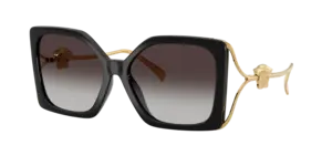 Versace VE4502U Sunglasses Light Grey Gradient Black