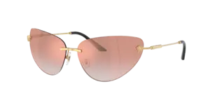 Versace VE2281 Sunglasses Pink Gradient Pink Mirror