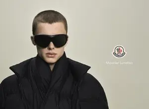 Moncler Thyra Sunglasses - Dark Grey Solid