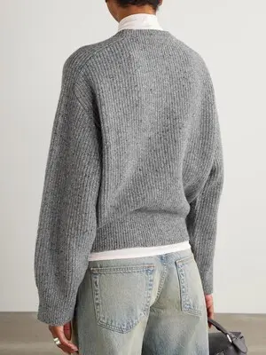 SLVRLAKE Florence Ribbed Merino Wool Sweater