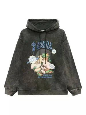 MSGM Graphic-print Hoodie