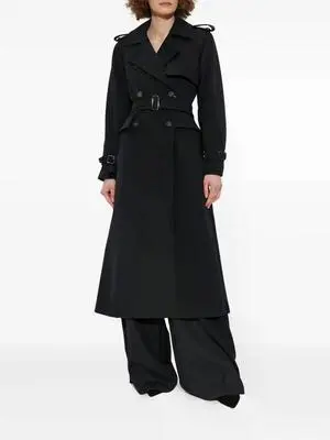 Max Mara Flavio Belted Peplum Trench Coat