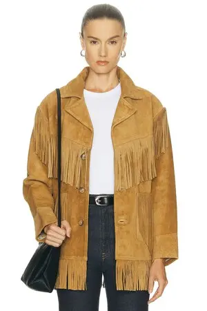 Women's Suede Fringe Jackets