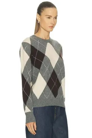 Enza Costa Knit Cashmere Sweater