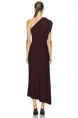 Khaite Coast One-shoulder Dress
