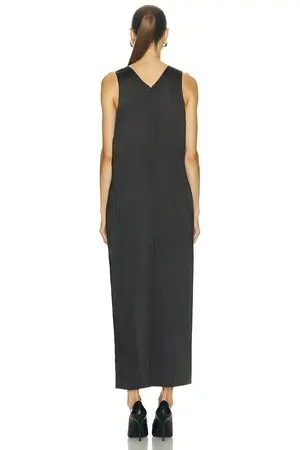Brandon Maxwell Keke Long Dress - Black