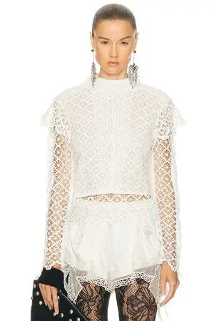 Isabel Marant Ludivine Top Ecru