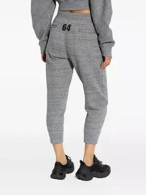 Dsquared2 Gym Dean Drawstring Logo Track Pants - Grey
