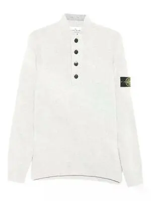 Stone Island Wool Blend Polo Shirt