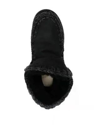 Mou Suede Boots - Black