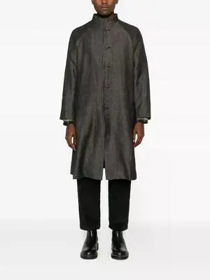 INDIVIDUAL SENTIMENTS Single-breasted Collarless Coat