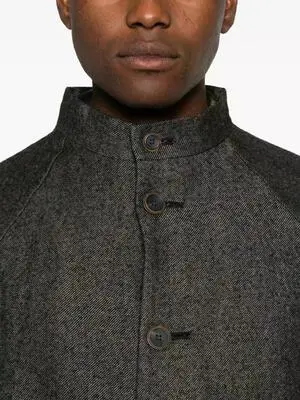 INDIVIDUAL SENTIMENTS Single-breasted Collarless Coat