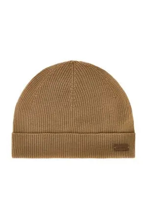 Saint Laurent Wool Beanie - Beige