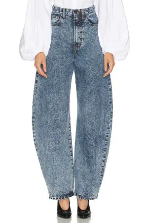 Alaïa Round Leg Jeans