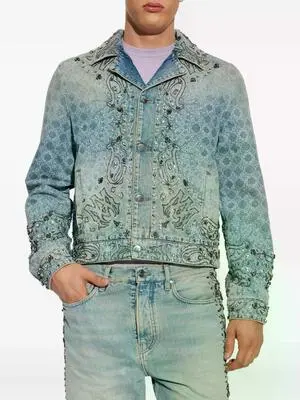 Amiri Embellished Paisley Jacket