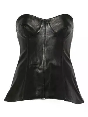 Simkhai Strapless Bustier Top