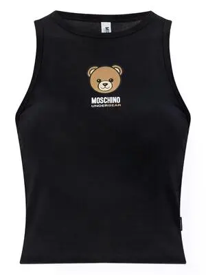 Moschino Bear-motif Tank Top