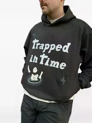 BROKEN PLANET Trapped In Time Graphic Hoodie