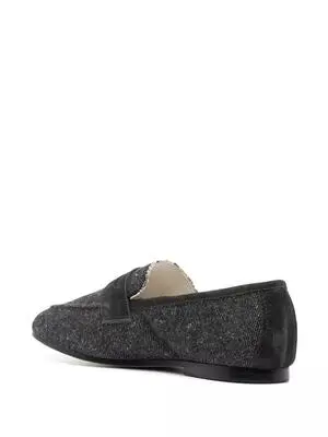 SOPHIQUE MILANO Esseniale Leather Loafers