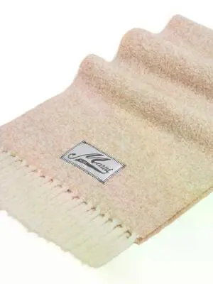 Marni Bouclé Alpaca-blend Scarf - Brown