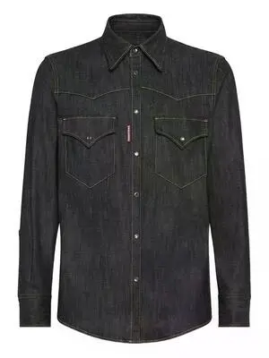 Dsquared2 Denim Flap-pocket Shirt