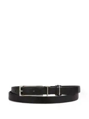 TOM FORD Leather Buckle Belt - Black
