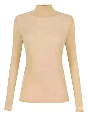 Elisabetta Franchi High Neck T-shirts For Women