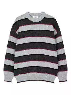 STUDIO TOMBOY Striped Sweater - Grey