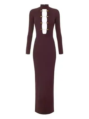 Elisabetta Franchi High Neck Evening Dresses