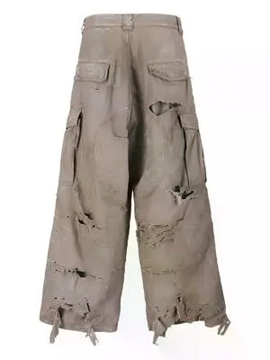 Balenciaga Distressed Cargo Pants