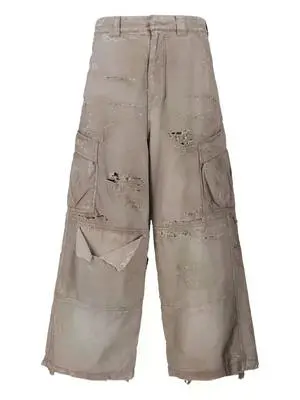 Balenciaga Distressed Cargo Pants