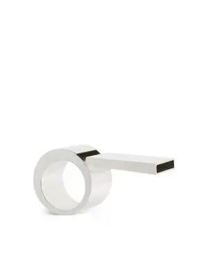 COURREGES Whistle Band Ring - Silver