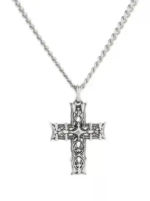 Emanuele Bicocchi Small Reissue Notre-dame Necklace - Silver