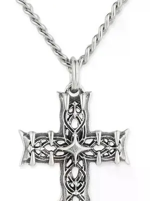 Emanuele Bicocchi Small Reissue Notre-dame Necklace - Silver