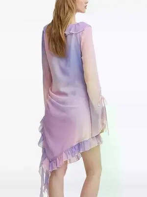 RÉSUMÉ Ruffled Tie Dress
