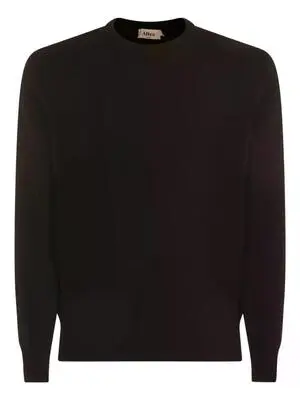 Altea Crew-neck Long-sleeve Sweater - Black