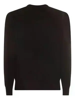 Altea Crew-neck Long-sleeve Sweater - Black
