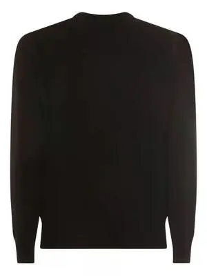 Altea Crew-neck Long-sleeve Sweater - Black
